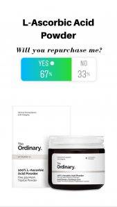 The Ordinary L-Ascorbic Acid Powder Reviews & FAQ's