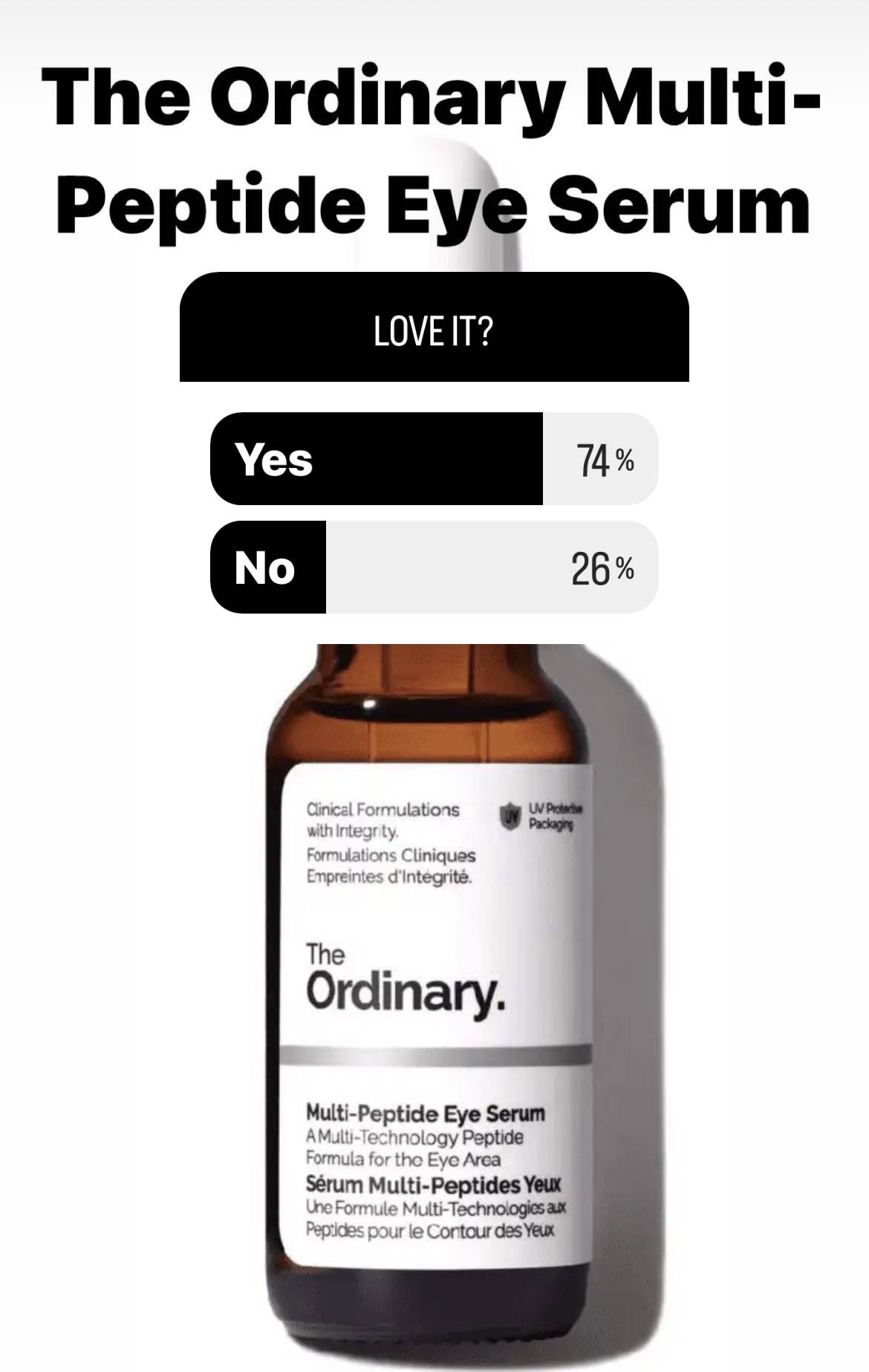 The Ordinary Multi-Peptide Eye Serum - How To Use it